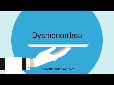 Learn how to say this word: "Dysmenorrhea"