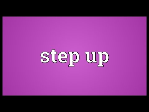 Step up Meaning