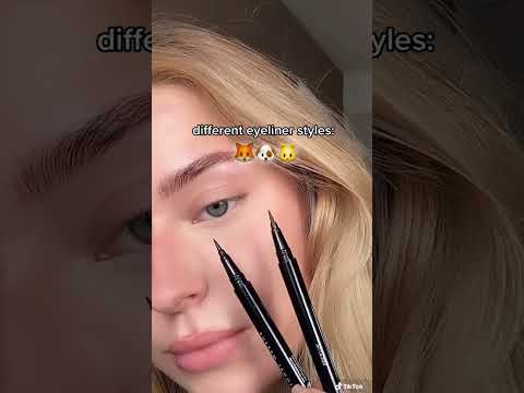 different eyeliner styles β¨