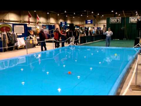 Fly Fishing Demo at the Eastern Sports and Outdoor Show, Harrisburg PA