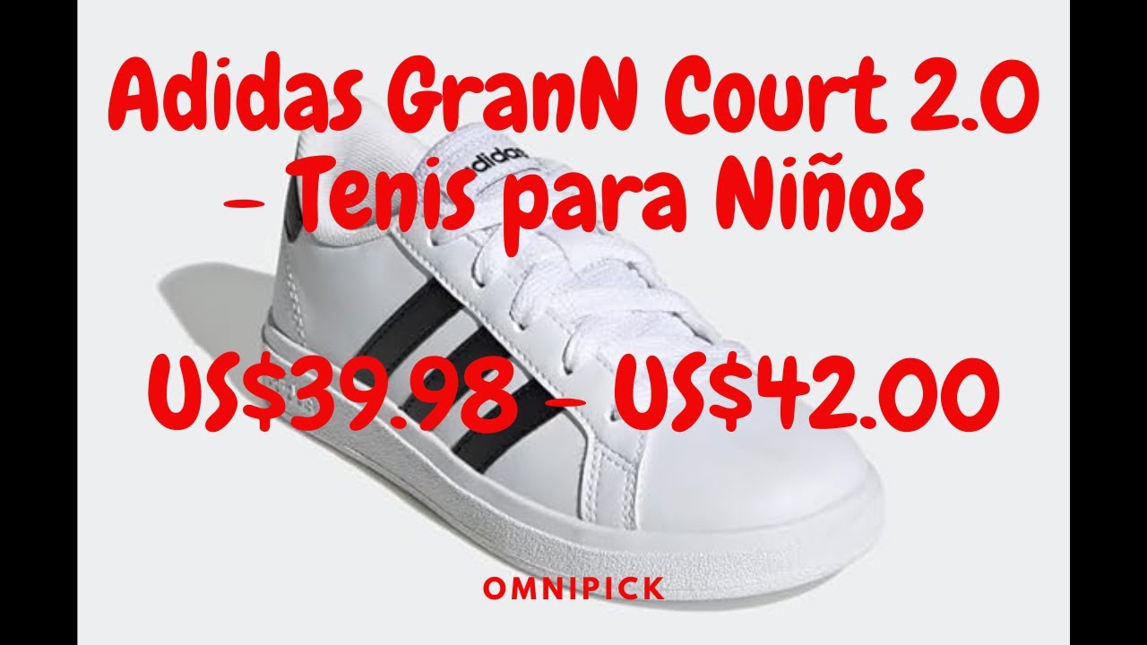 Adidas Grand Court 2 0   Tenis para Niños