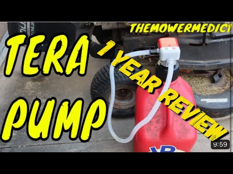 TERA PUMP ONE YEAR REVIEW / STILL AN AWESOME WAY TO SAFELY TRANSFER FUEL