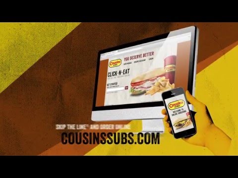 Cousins Subs - Online Ordering & Mobile App