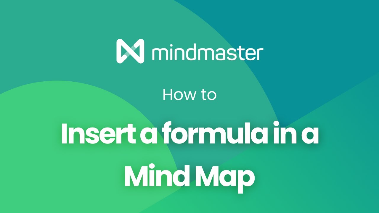 How to Insert a formula in a Mind Map - EdrawMind (formerly MindMaster) Tutorial