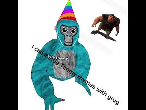 I call it a Timmy rhymes with grug #gorillatag #gorillatagfun