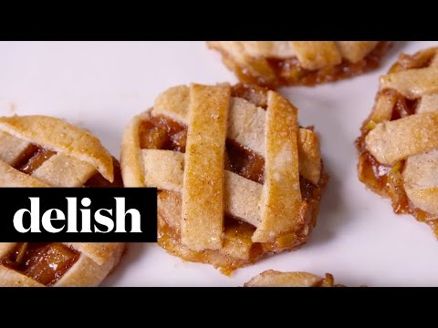 Easy Mini Apple Cutie Pies - How to Make Mini Apple Pie Cookies