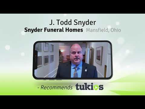 Tukios Testimonial - Snyder Funeral Homes
