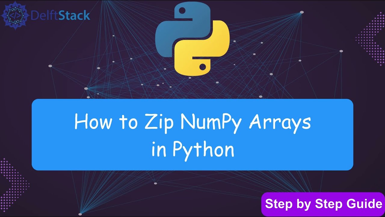 Easily Zip NumPy Arrays in Python!