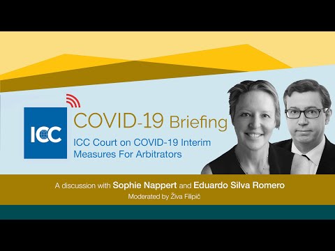 COVID-19 Briefing - ICC Court on Interim Measures For Arbitrators