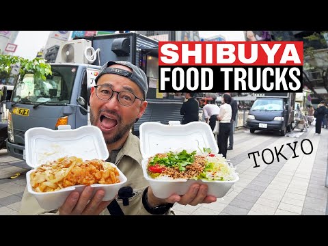SHIBUYA FOOD TRUCKS!? Hidden Eats You Can’t Miss!