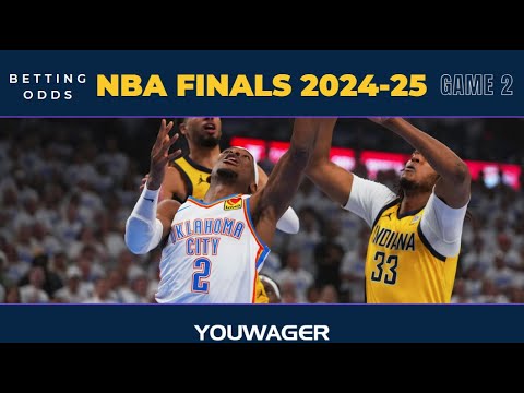 Pacers vs Thunder Betting Odds Game 2 NBA Finals 2025
