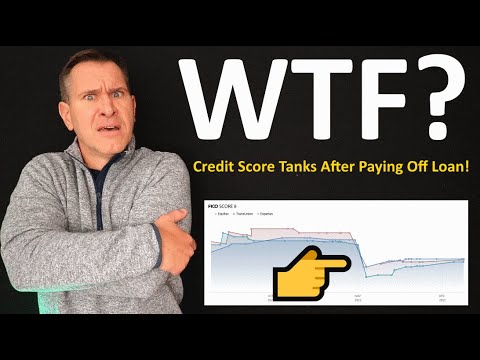 My Credit Score DROPPED After Paying Off Car Loan 😲 (Why Scores Tank After Auto / Mortgage Payoff)