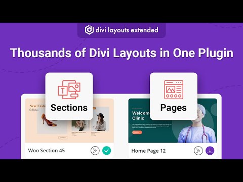 Divi Layouts Extended