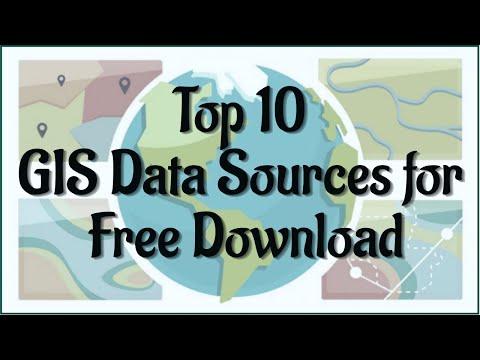Download Free Shapefiles, Raster and Vector Data | Top 10 GIS Data Sources