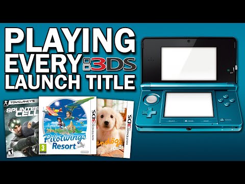 PLAYING EVERY 3DS LAUNCH GAME