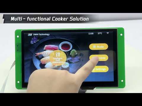 multifunctional cooking machine based on DWIN HMI displays