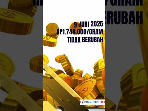 Harga Beli dan Buyback Emas Antam Senin, 9 Juni 2025, Kompak Tidak Berubah