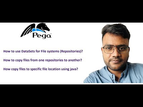 How to use Pega DataSet for files? | Copy File from one repository to another repository.#dataset