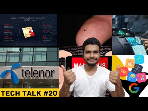 Tech Talk #20 (Qualcomm 5nm Chip, Smallest Camera, Snapdragon 8 gen1) Tech News