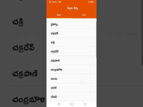 Baby Boy Names Starting with Letter "C" // Telugu Names