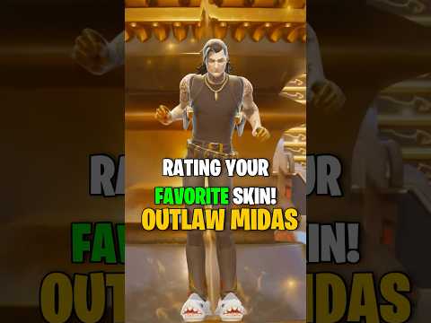 The NEW OUTLAW MIDAS FORTNITE SKIN…