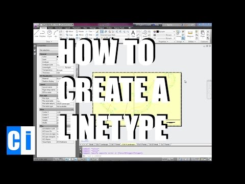 AutoCAD Tutorial: How to Create a Linetype