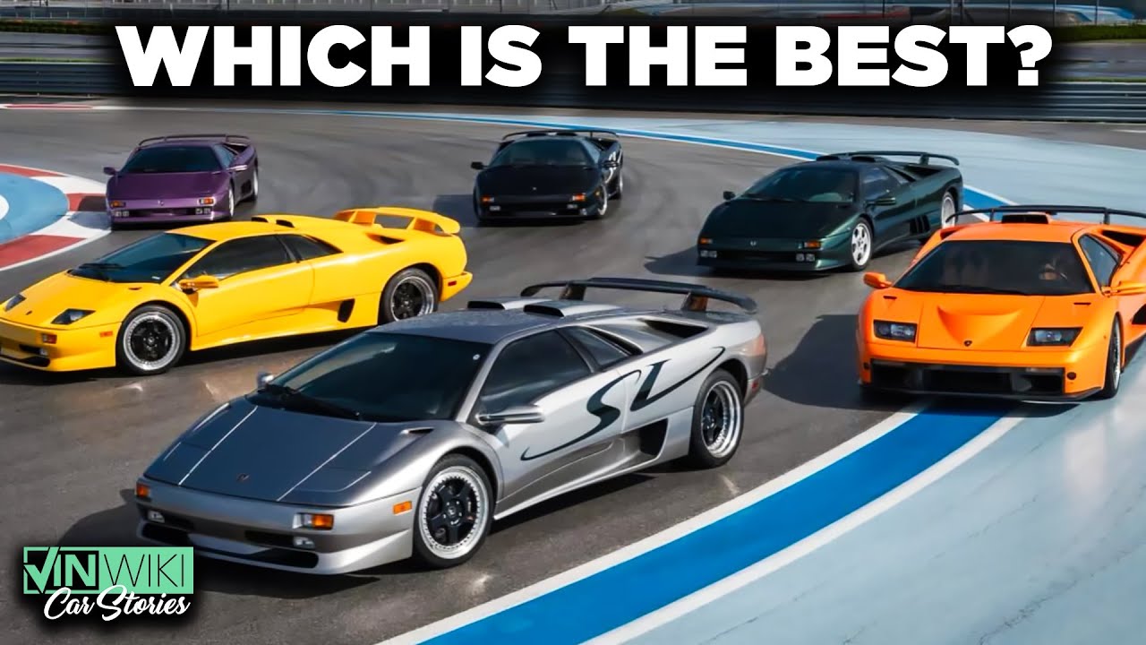 Ranking Every Lamborghini Diablo!