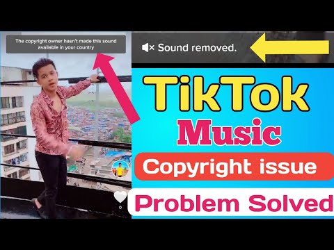 Tiktok Muted My Video / Sound | How ToFix This Sound Isn't Available On Tiktok #Technical_amrit