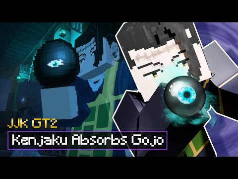 Absorbing GOJO SATORU as Kenjaku using Minecraft Jujutsu Kaisen Addon!