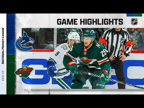 Canucks Game Day Highlights – Vancouver Canucks at Minnesota Wild ...