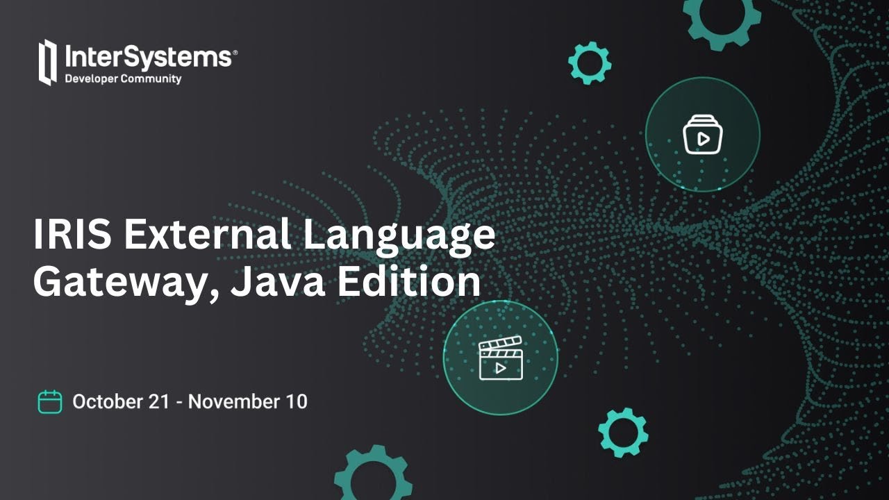 IRIS External Language Gateway, Java Edition