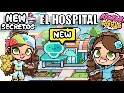 🧿 Avatar World! FLIPA 😯 CON LOS SECRETOS DEL NUEVO HOSPITAL 👏 #newupdate #pazu #hospital