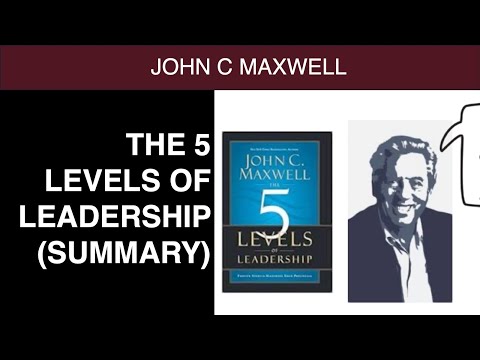 The Five Levels of Leadership (John C Maxwell)