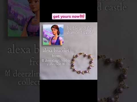 barbie and the diamond castle bracelets π #barbie #barbiejewelry #bracelets #duobracelets