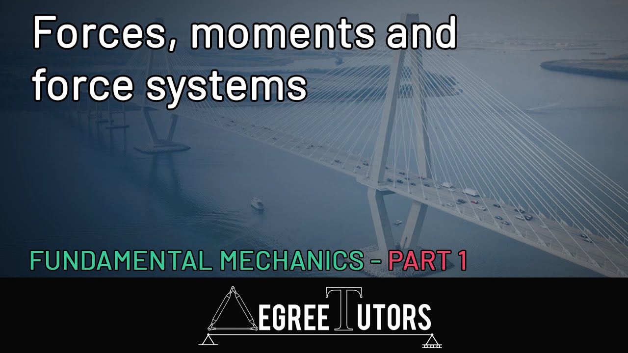 [1] Forces, moments and force systems - Fundamental Mechanics Series | DegreeTutors.com
