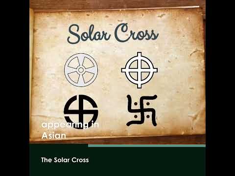 The Solar Cross symbol meaning #spirtuality #symbols #mythology #shorts