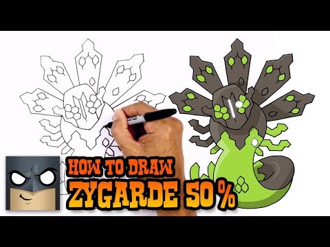 How to Draw Zygarde | Pokemon – Charmed Life Images Blog