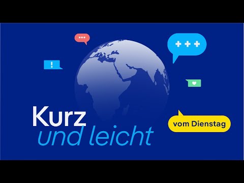 Deutsch lernen mit Videos | Kurz und leicht vom 17.06.2025 | mit deutschen Untertiteln