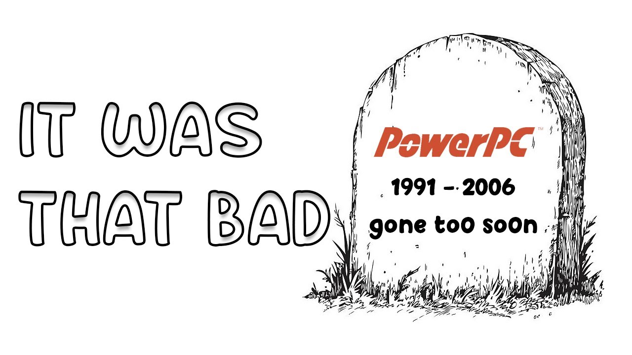 The Rise and Sharp Decline of PowerPC #apple #technology #history