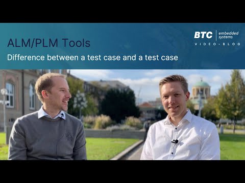 ALM/ PLM Tools: Difference between a test case and a test case