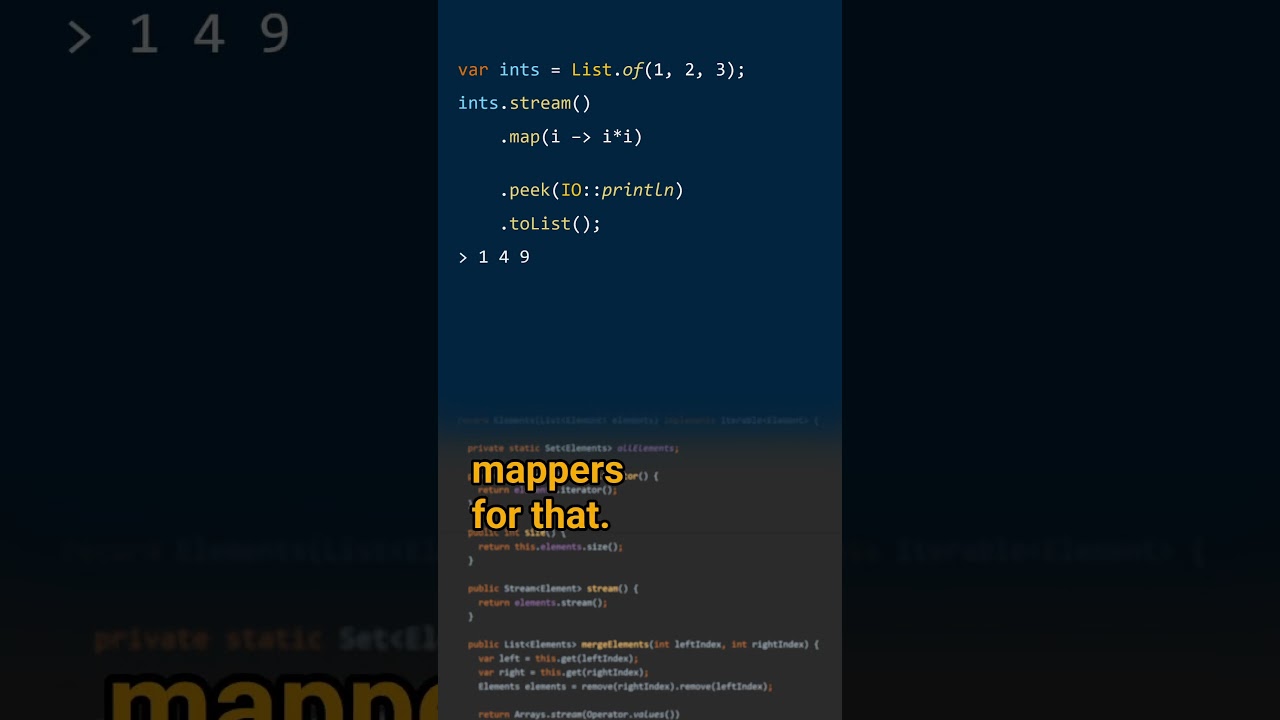 How can you use Stream.peek()? - Cracking the Java Coding Interview #javacoding #javatips