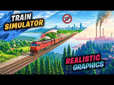 Top 5 Realistic Train Simulator Games Low End PC 2024