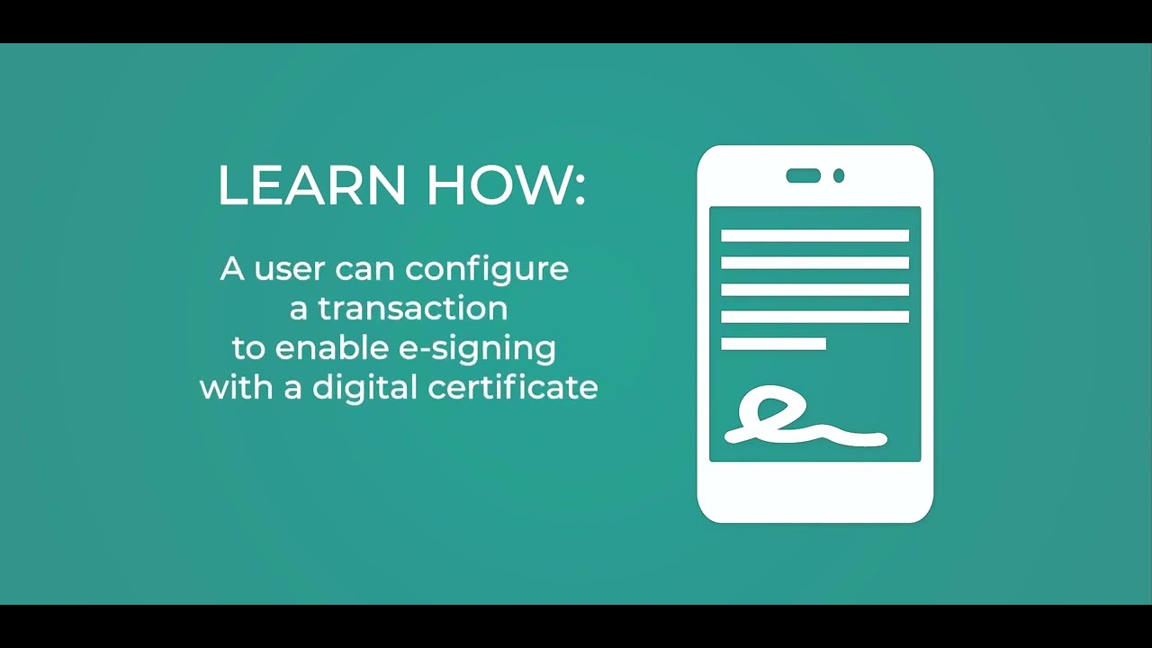 How to Sign with Digital Certificates