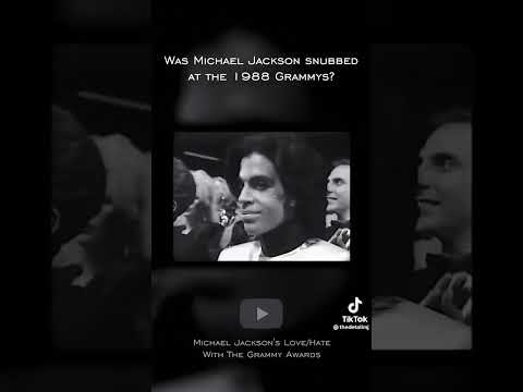 Was Michael Jackson Snubbed at the 1988 Grammys?