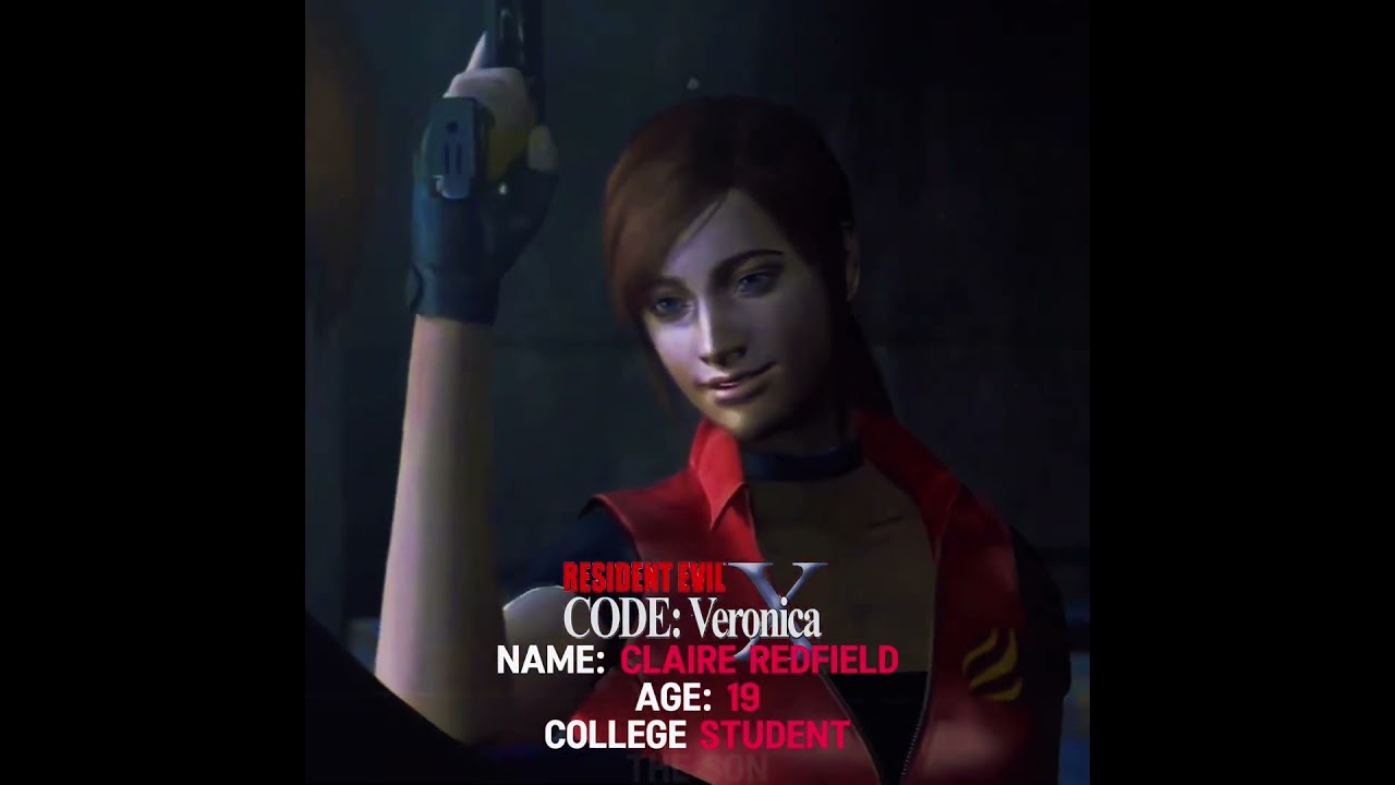 Evolution Of Claire Redfield🔥 #claireredfield #edit #fyp #residentevil
