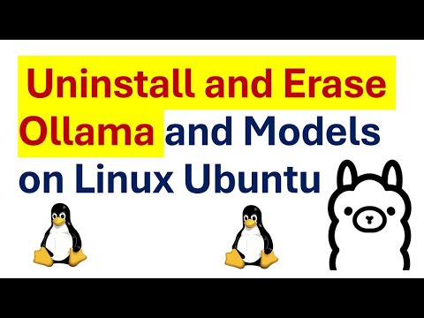 Uninstall and Erase Ollama and Models on Linux Ubuntu