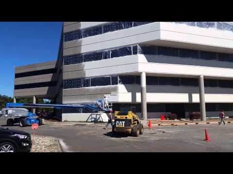 Sampa Painting - Spraying exterior Loxon XP Latex