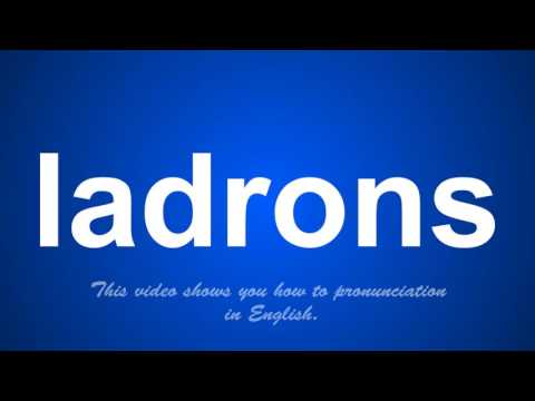 the correct pronunciation of laelaps in English.