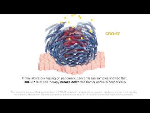 CRO-67 preclinical pancreatic cancer drug