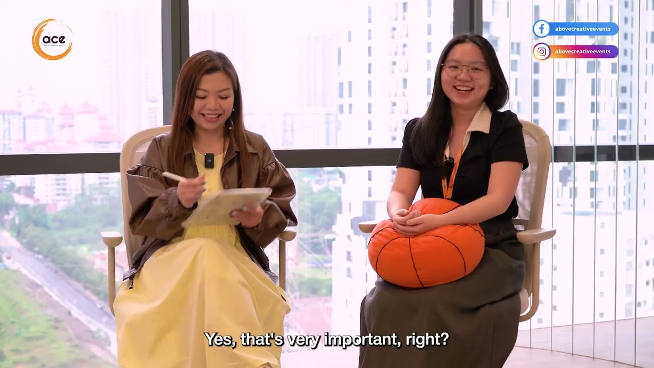 Internship Diary 2026 : Jasmine #AboveCreativeEvents #events #InternshipDiary